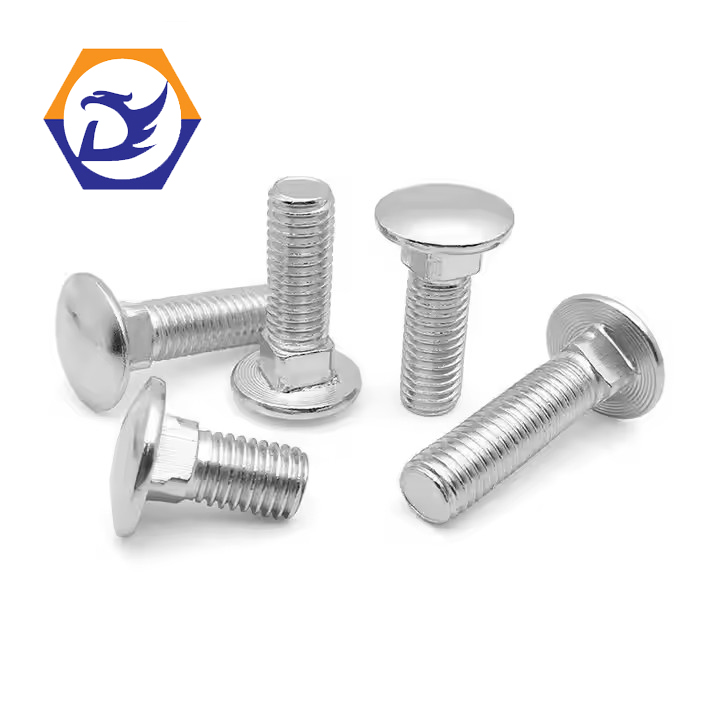 China Carriage bolt Cup Head Square Neck Bolts M5-M27 Manufacturers and ...